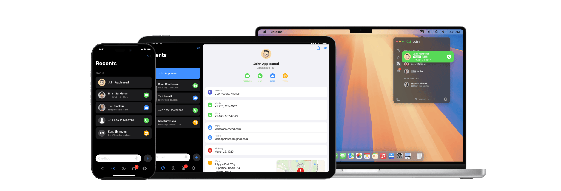 Flexibits | Cardhop | The contacts app you'll actually want to use.
