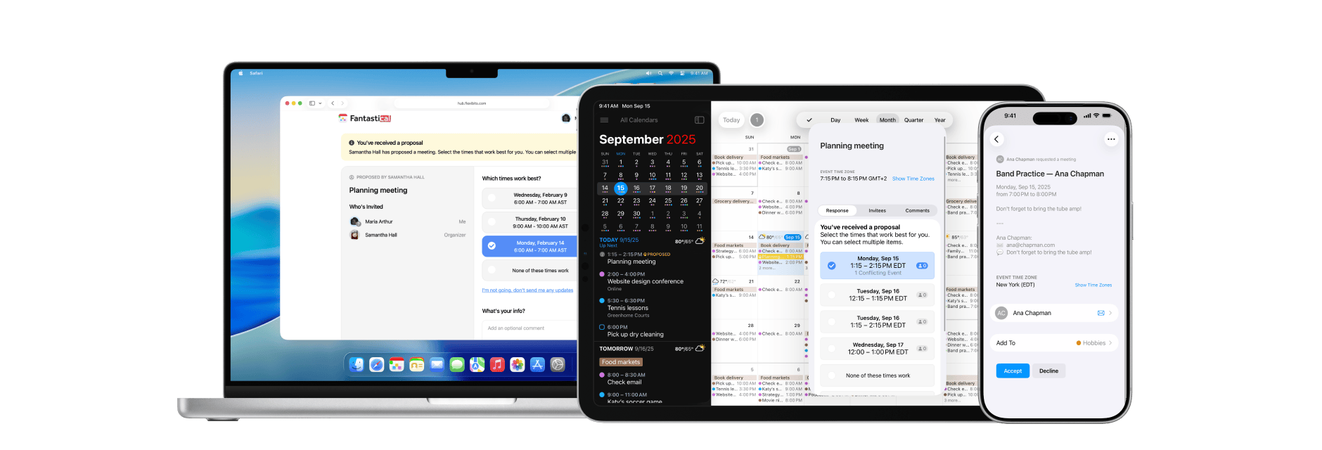 Flexibits | Fantastical Scheduling — Organizing calls and meetings is ...